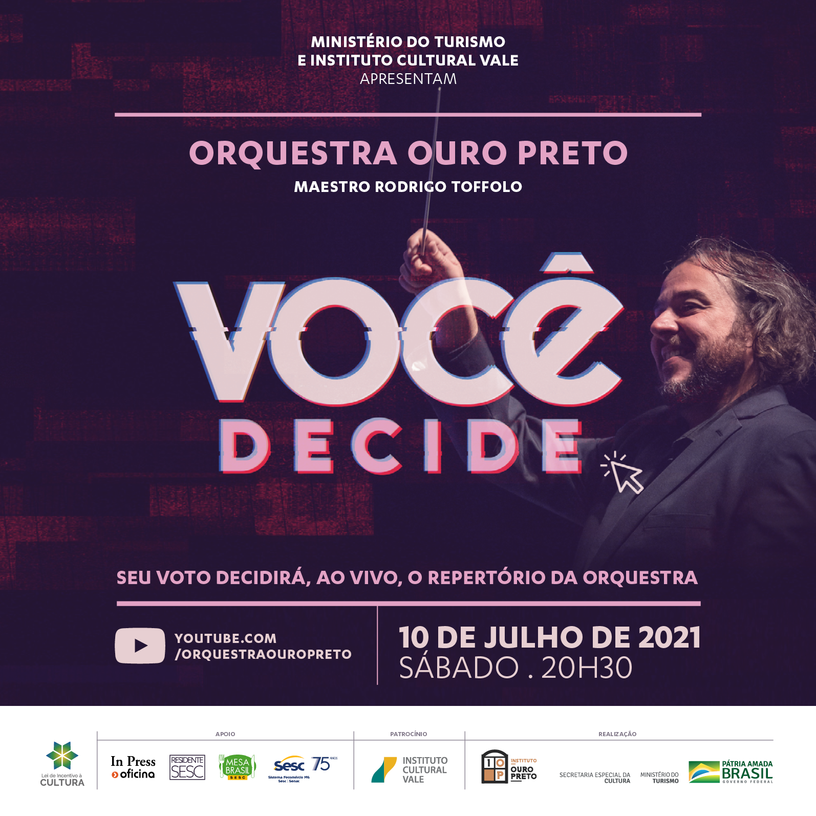 #live – Você Decide – Orquestra Ouro Preto