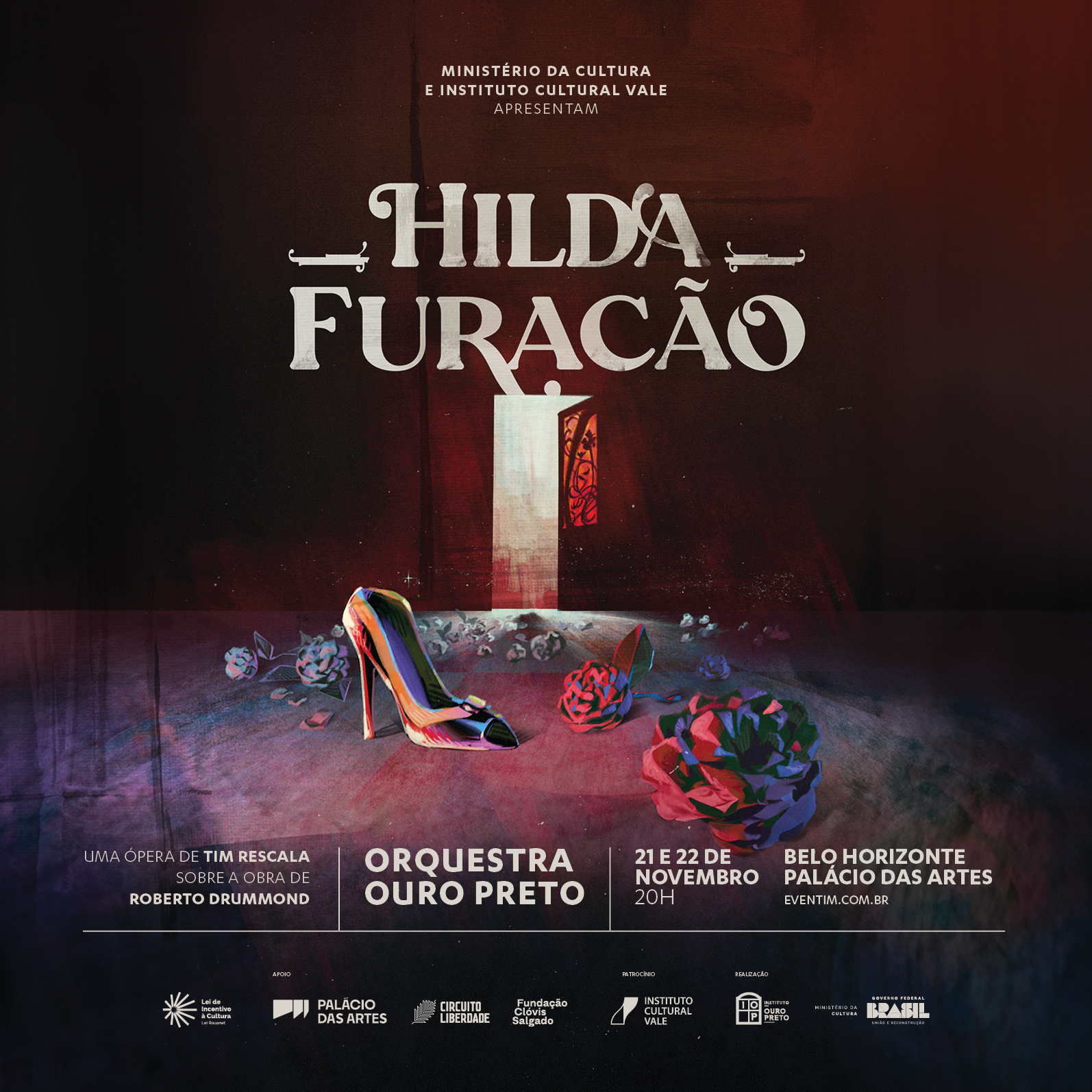 BELO HORIZONTE/MG – Hilda Furacão, a Ópera – Orquestra Ouro Preto