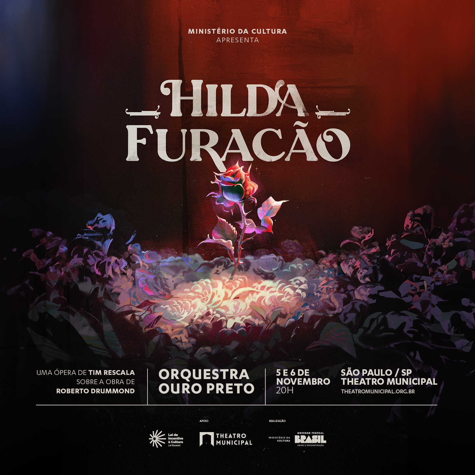 SÃO PAULO/SP – Hilda Furacão, a Ópera – Orquestra Ouro Preto